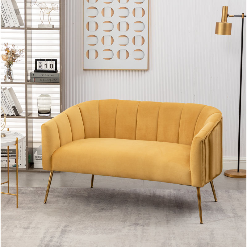 Mercer41 Marialana 2 - Piece Velvet Living Room Set | Wayfair